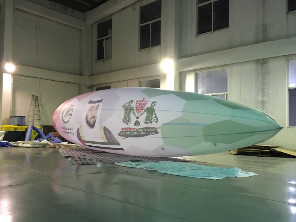 10m President Cup Blimp Envelope | Balloon Light,Film Lighting,Rc Blimp ...