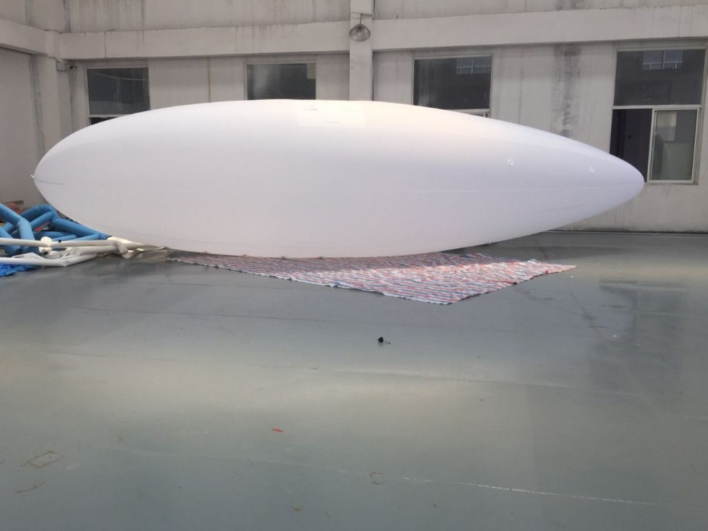 10m White Nylon Blimp Envelope | Rc Blimps,Balloon Light,Helium ...
